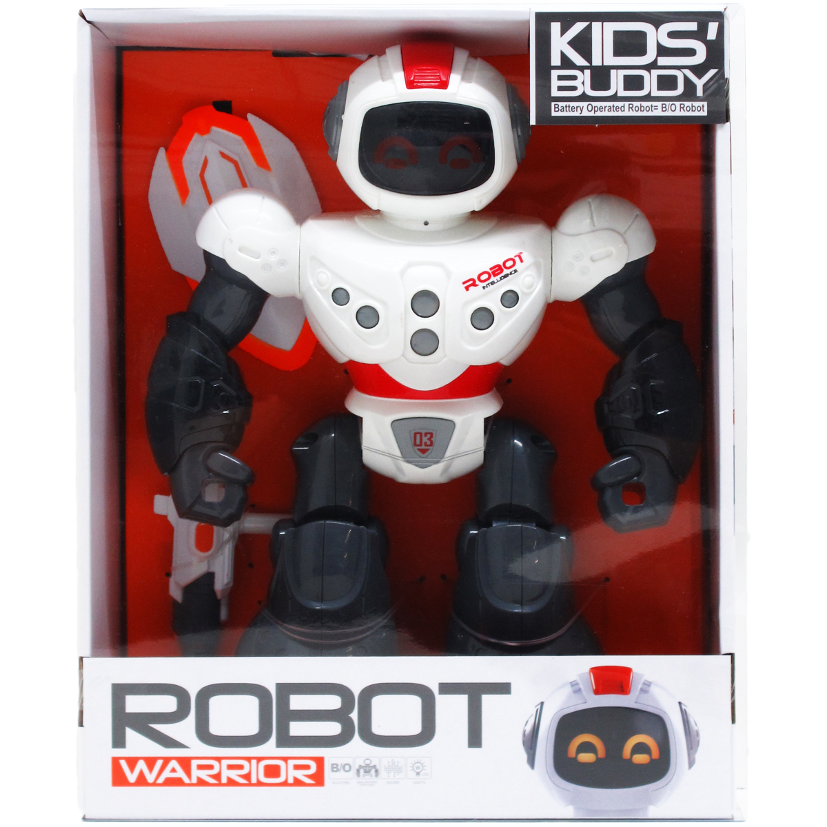 Wholesale Robot Toys - Battery Operated, Assorted, 11.5"