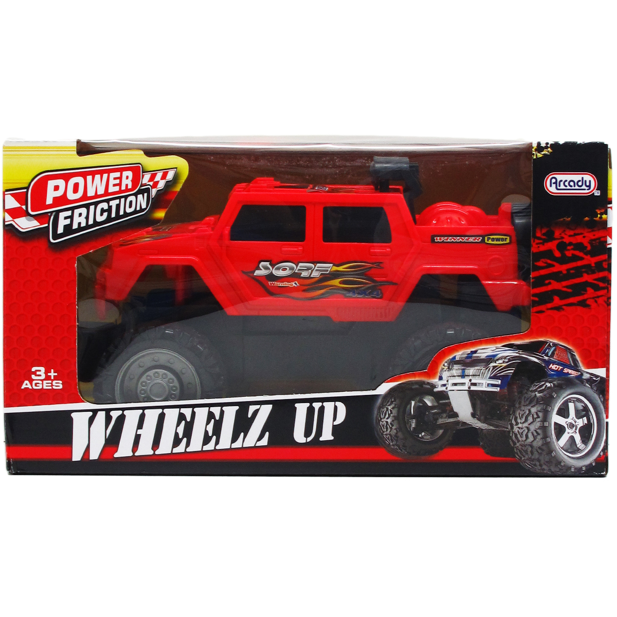 Wholesale Monster Truck Toys - Friction-Power, Assorted