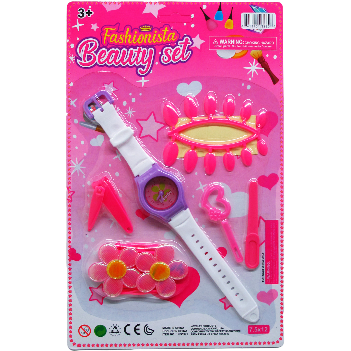 Wholesale Toy Beauty Sets - 6-Piece,