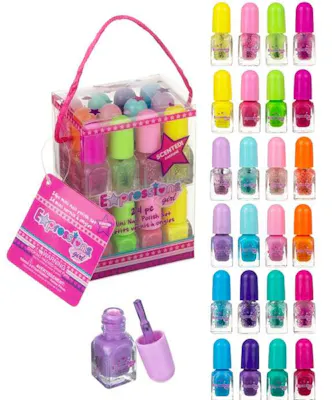 Mini Scented Nail Polish Sets - 24 Pieces | DollarDays