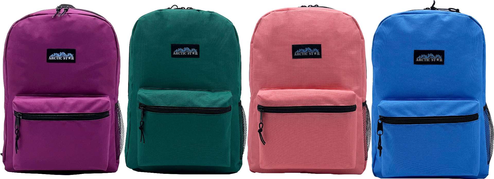Wholesale 17" Classic Backpacks - 4 Assorted Colors | DollarDays
