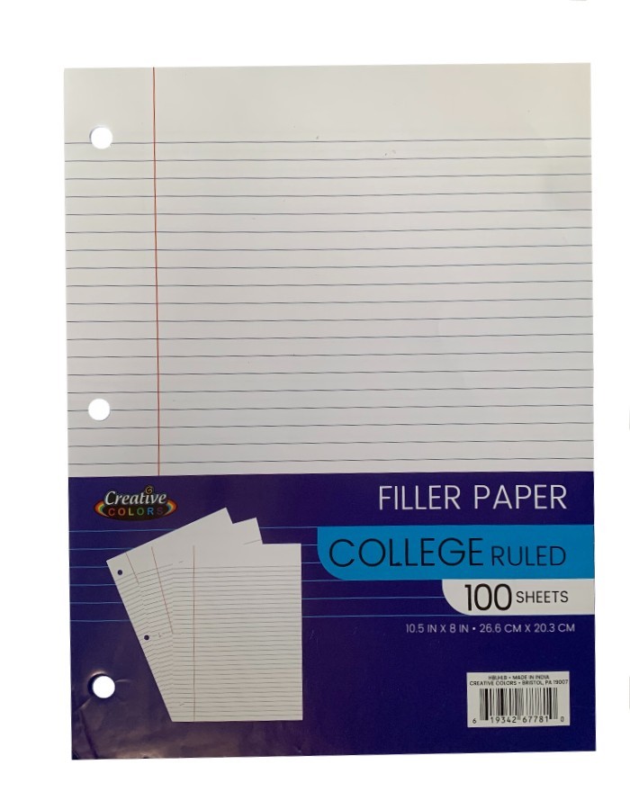 Wholesale Filler Paper - Notebook Filler Paper - Binder Filler Paper ...