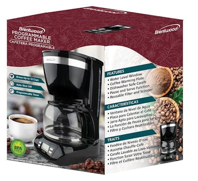 Wholesale Coffee Makers - 10 Cups, Black