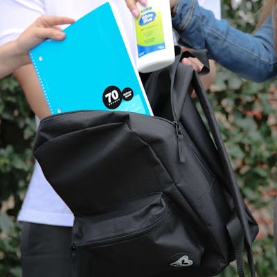 Basic Backpacks , 16" , Black | Wholesale | DollarDays