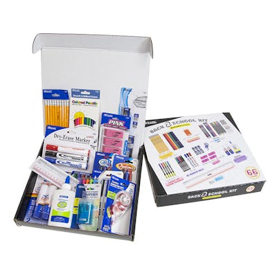 Wholesale Middle School Supply Kits - K-12, 66 Pieces - DollarDays
