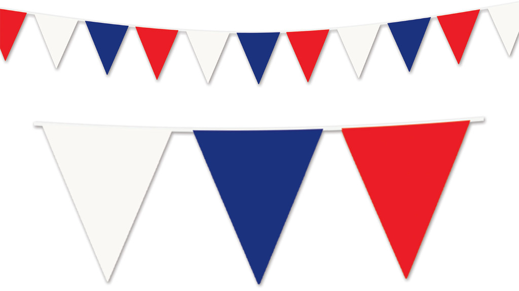 Blue Pennant Clipart