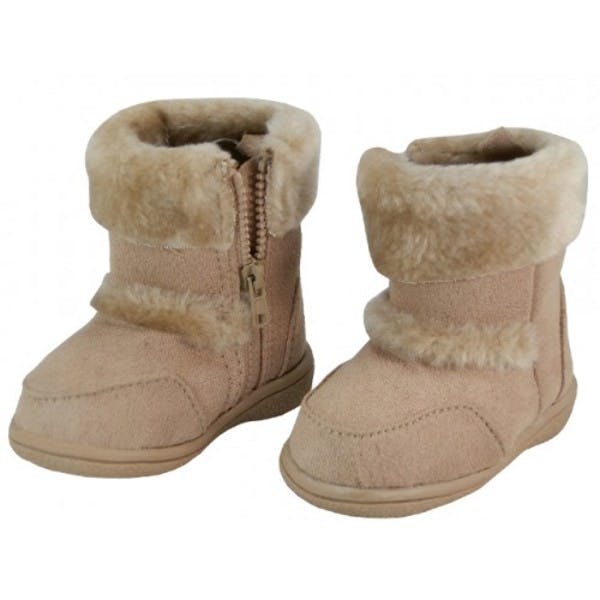 Wholesale Toddler Girls' Beige Winter Boots - DollarDays