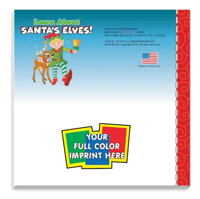 Bulk Children's Books - Santa's Elves, Soft Cover, 12 pgs - DollarDays