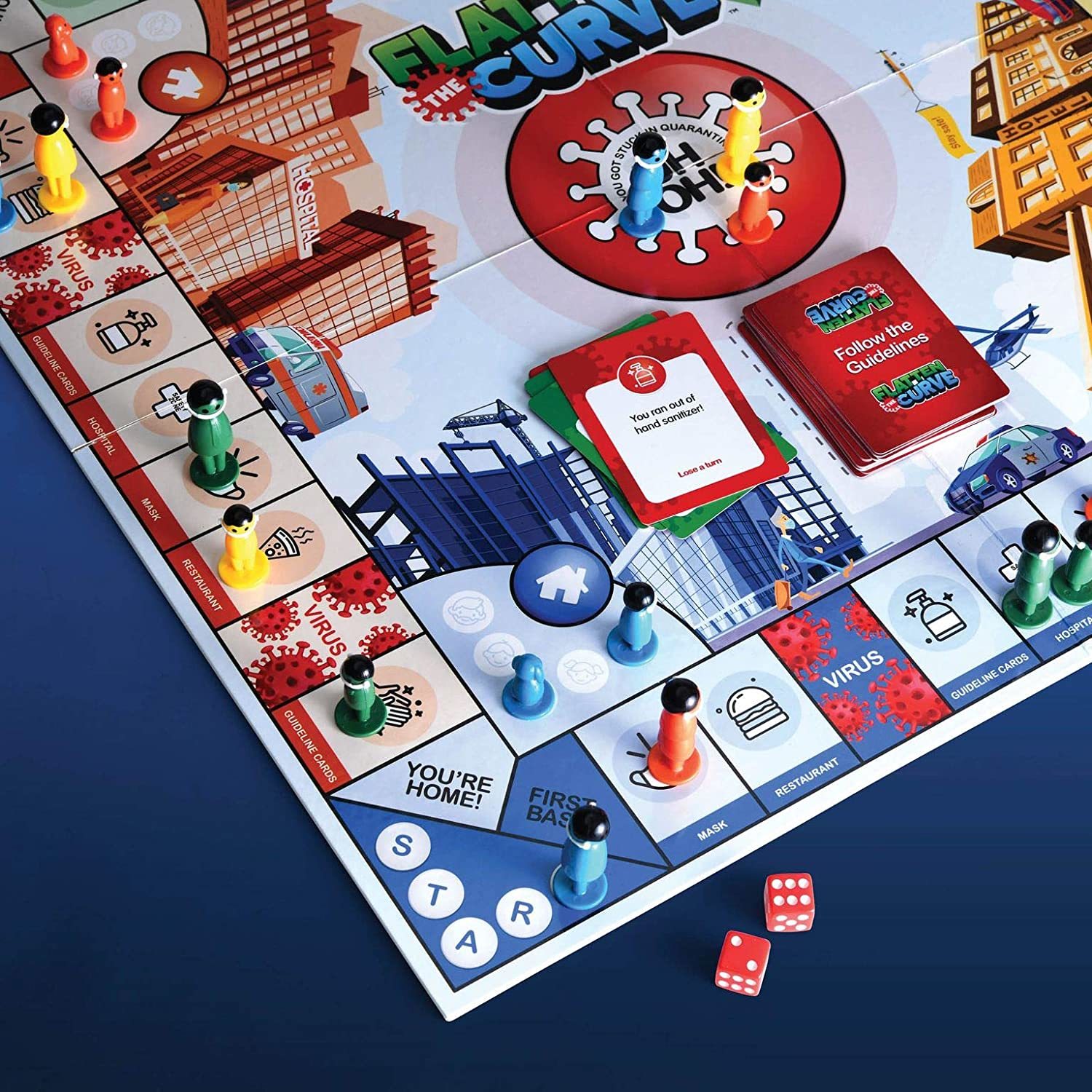 Wholesale Flatten the Curve - A Fun Entertaining Board Game