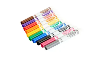 Wholesale Crayola Broad Tip Markers - 10 Pack, Assorted - DollarDays
