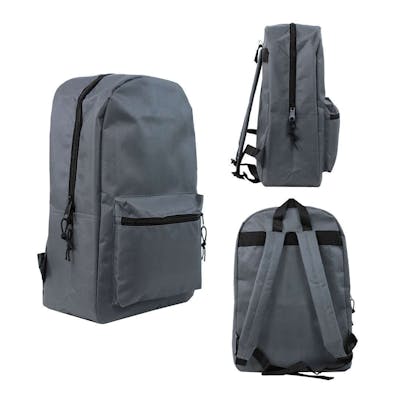 Wholesale BigBox Basic Backpacks, Assorted, 17"