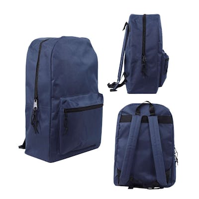 Wholesale BigBox Basic Backpacks, Assorted, 17"