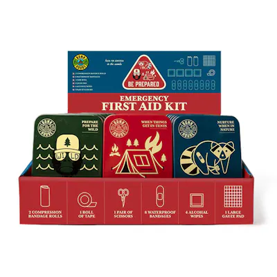 Wholesale Emergency First Aid Kits in 3 Colors