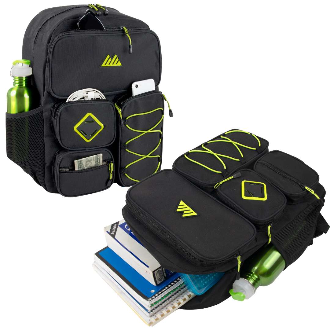 18" Heavy Duty Multipocket Backpacks | DollarDays