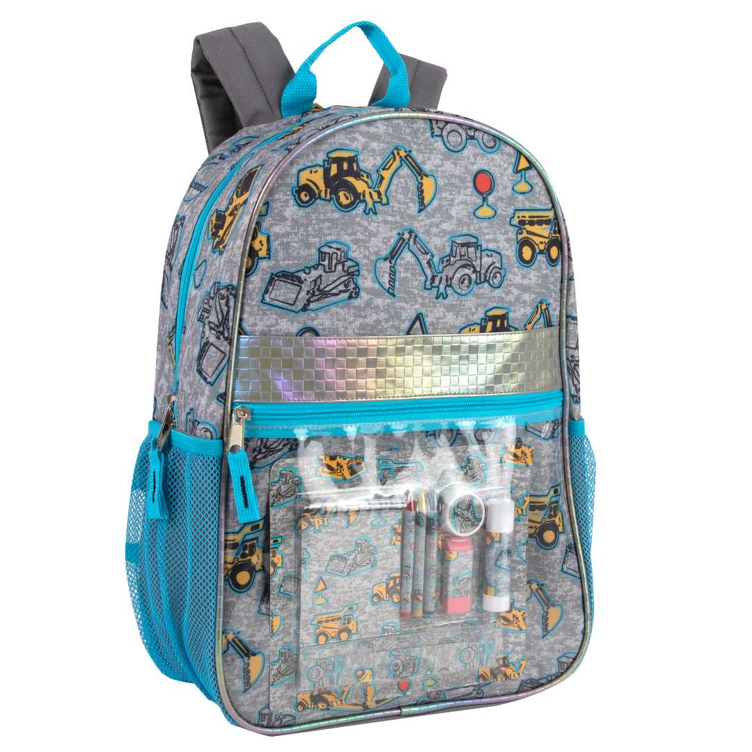 Wholesale Backpacks, 17", Stationery Set | Wholesale School Supplies