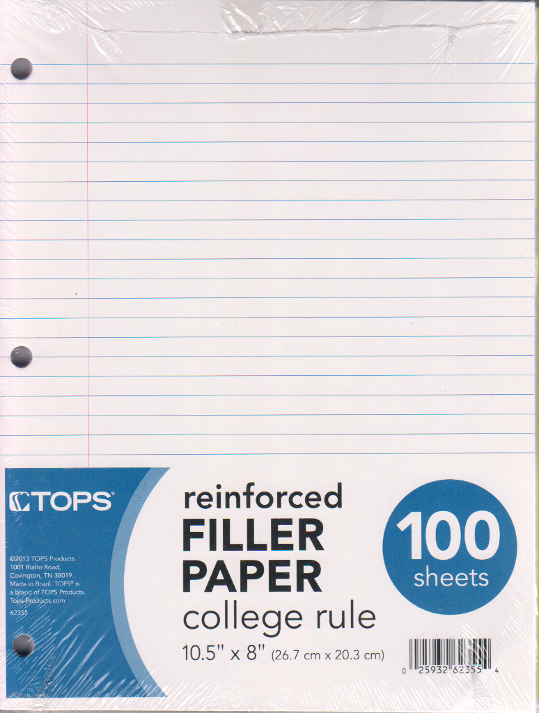 Wholesale Filler Paper - Notebook Filler Paper - Binder Filler Paper ...