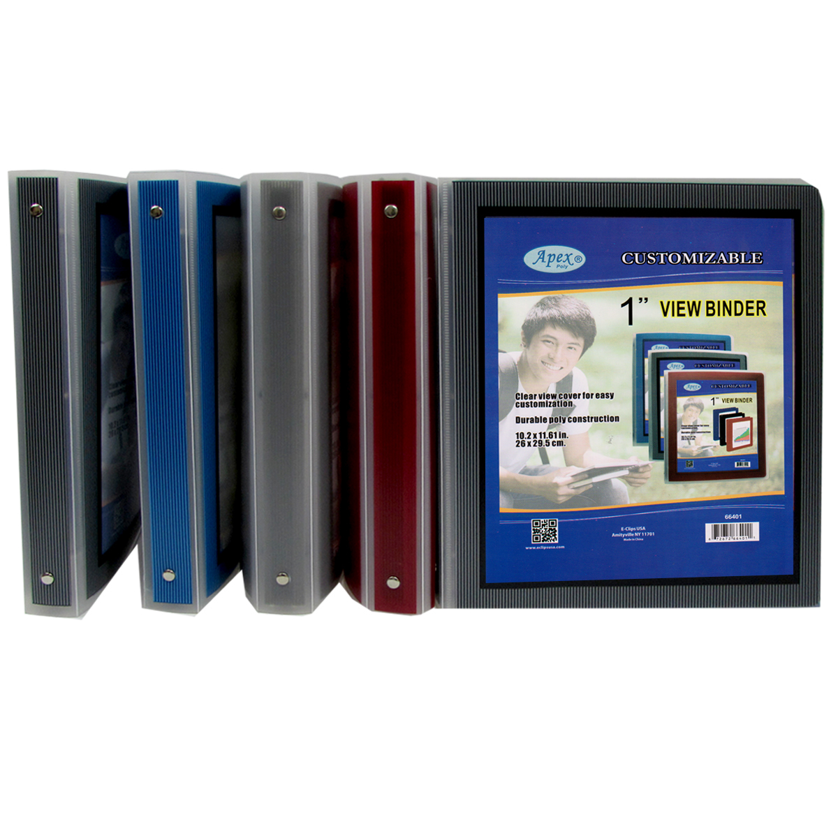 Wholesale One Inch Capacity 3 Ring Binders - 1" Binder Bulk - DollarDays