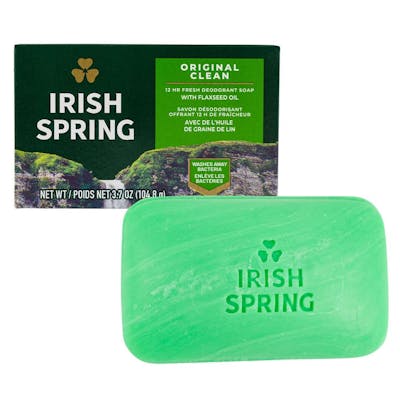 Irish Spring Moisture Blast Bar Soap, 6 12 pack - 3.7 oz - DollarDays