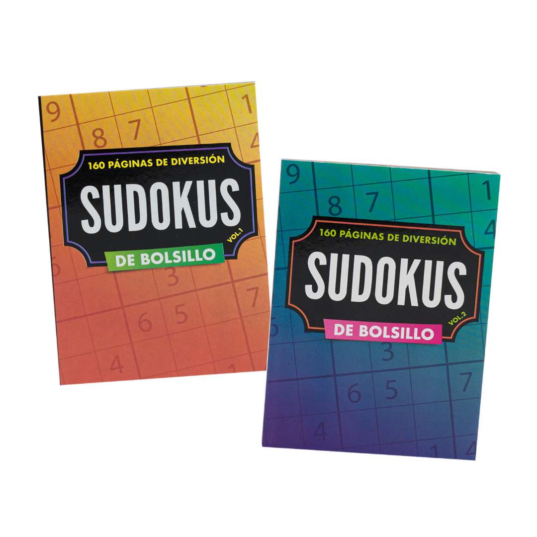 Spanish Sudoku Puzzle Books, Pocket-Size - 160 Pages | DollarDays