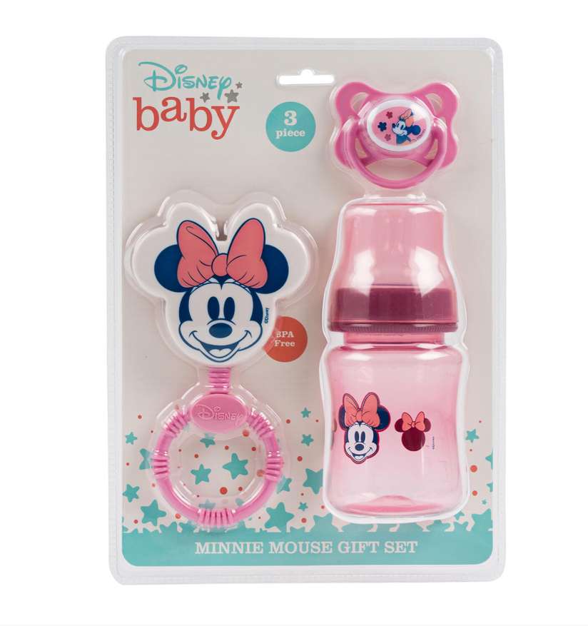 Bulk Disney Baby Sets, Minnie Mouse, 3 Pc, BPA free | Baby Products