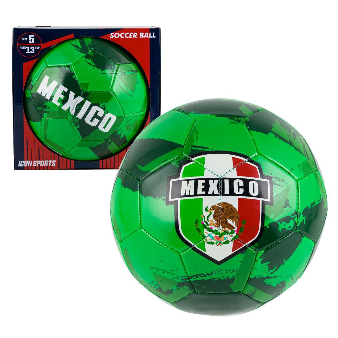 Soccer Ball, Size 5 - Mexico Design | DollarDays