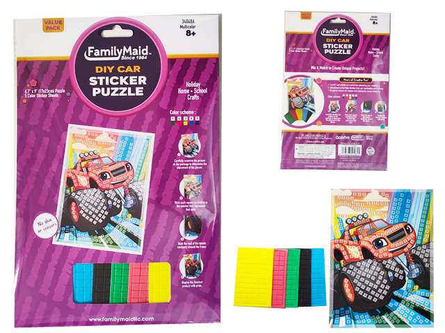 DIY Car Sticker Puzzles | DollarDays