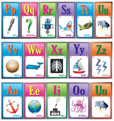 Alphabet Chart | DollarDays