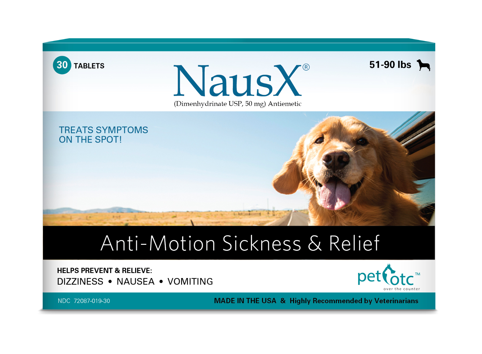 Wholesale NausX Antiemetic- Large ( 51-90 lbs) | DollarDays