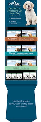 Pet Over The Counter Display With Product