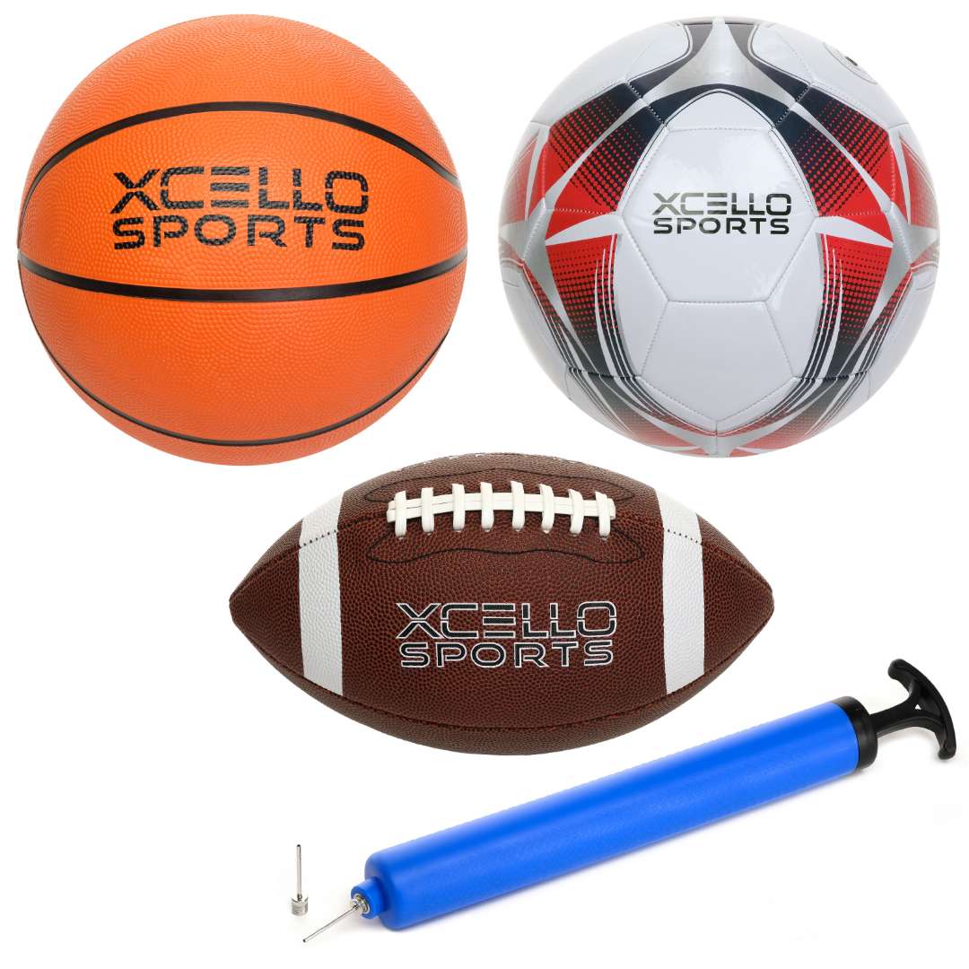 Wholesale Multi-Sport 3-Ball Sets - Classic Colors - DollarDays