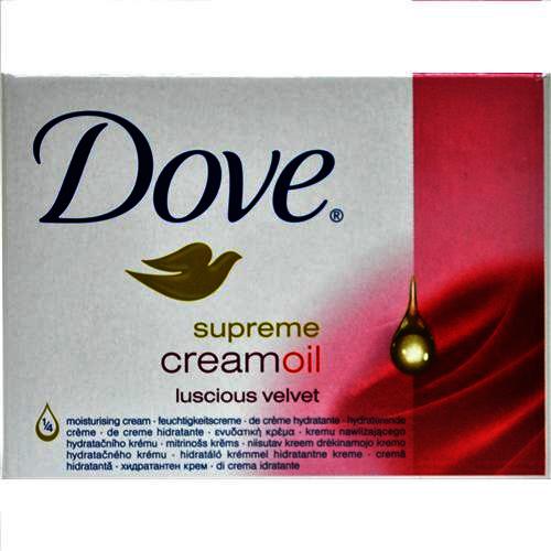 Wholesale Dove Cream Oil Bar Soap Luscious Velvet 100g 3 5 Oz
