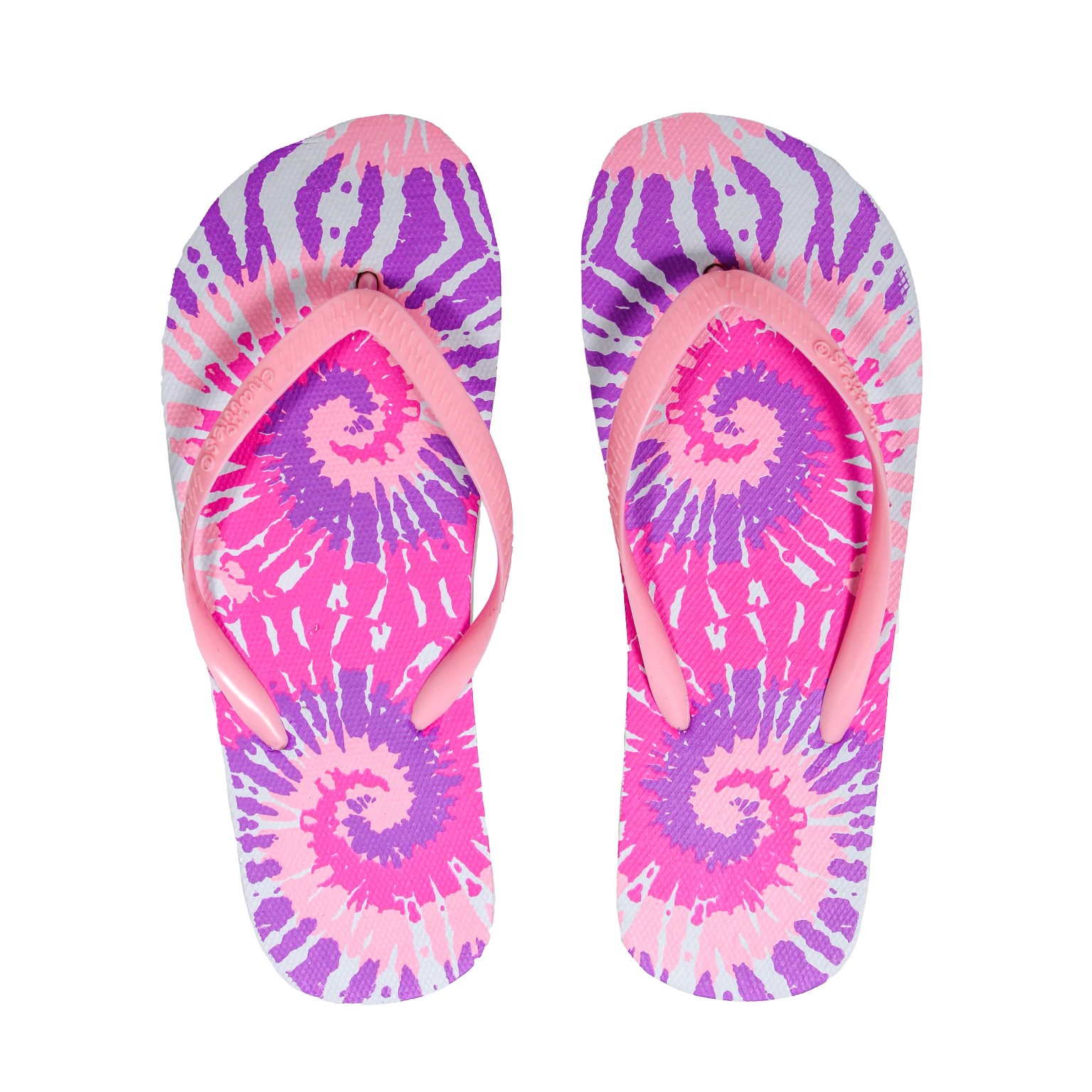 Wholesale Girls' Printed Flip Flops in Sizes 11-5 - DollarDays