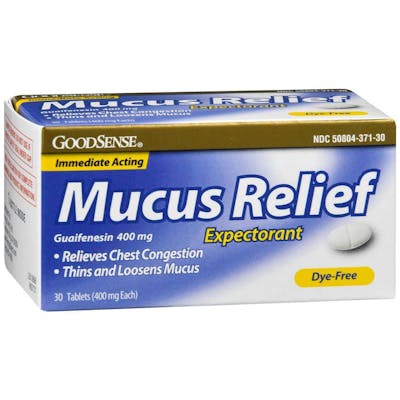 Wholesale Mucus Relief Expectorant with Guaifenesin - DollarDays