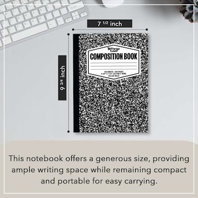 Wholesale College Ruled Composition Books - 100 Sheets - DollarDays