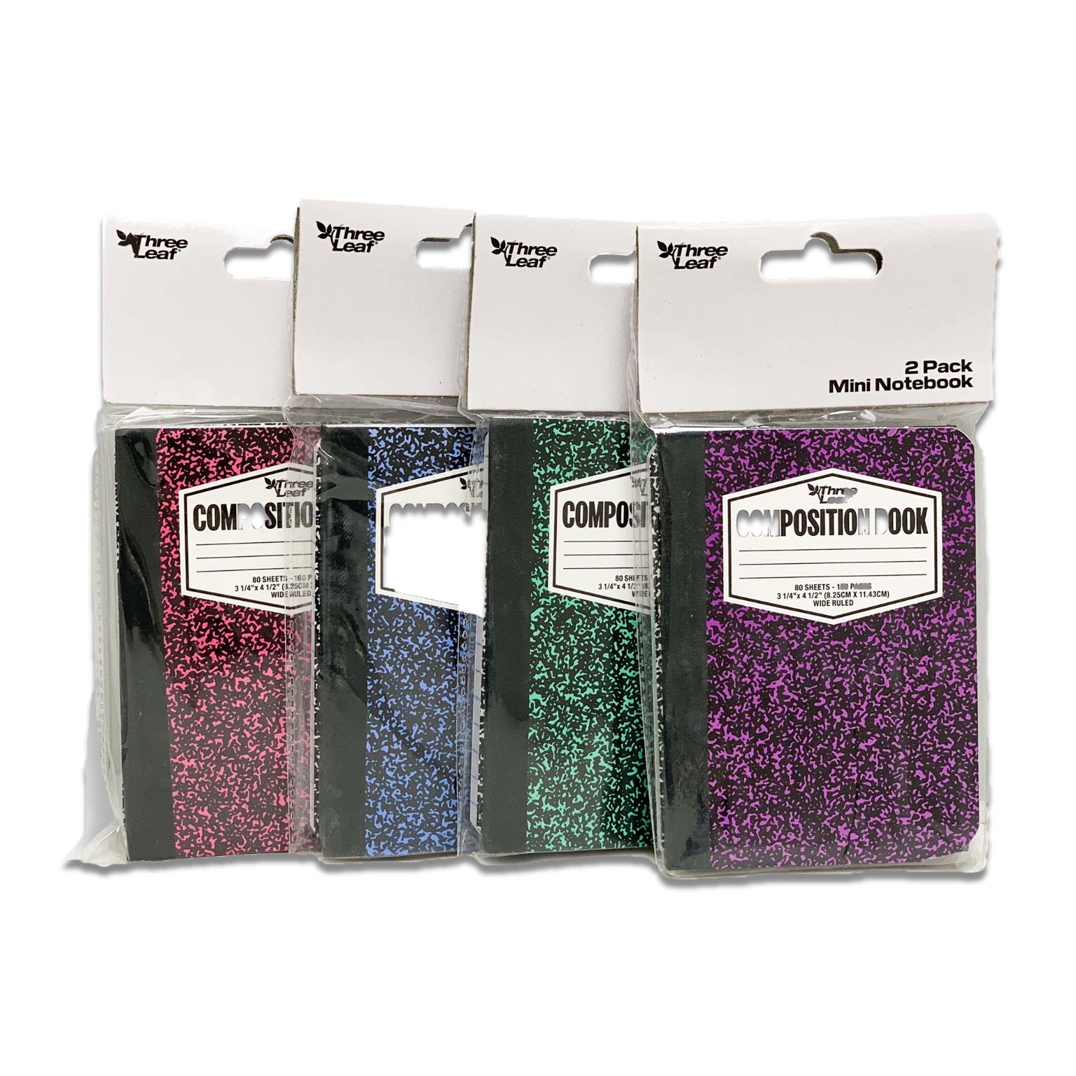 Wholesale Wide Ruled Mini Composition Book - 2 Pack | DollarDays