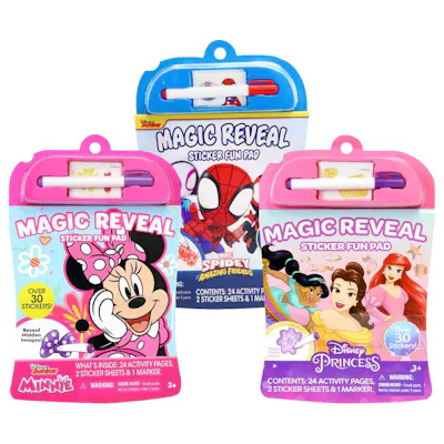 Magic Reveal Sticker Fun Pads | DollarDays
