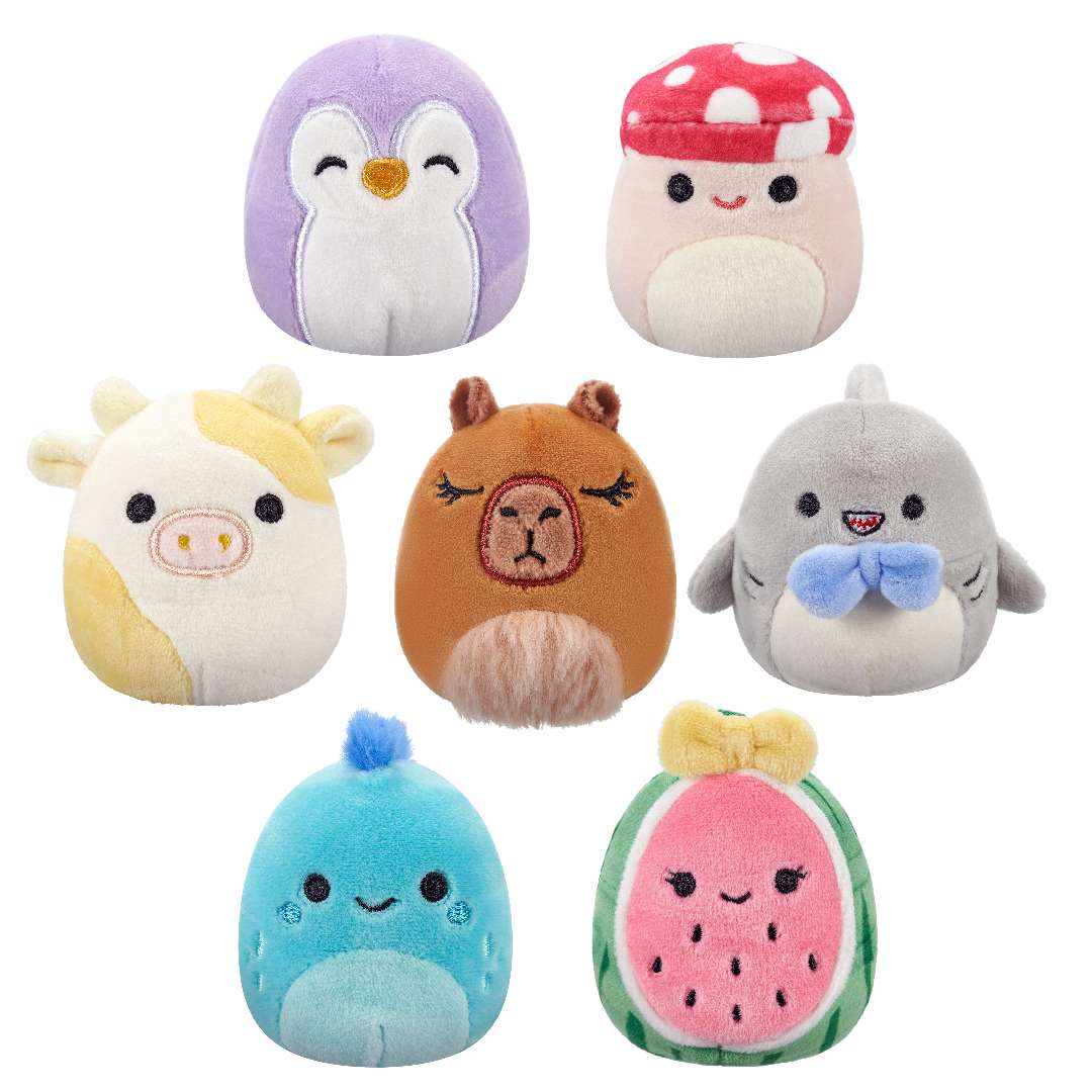 Squishmallow Mini Plush - Assorted Blind Pack, 2.5" - DollarDays