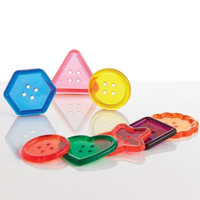 Wholesale Large Transparent Button Counters - Assorted Colors (SKU ...