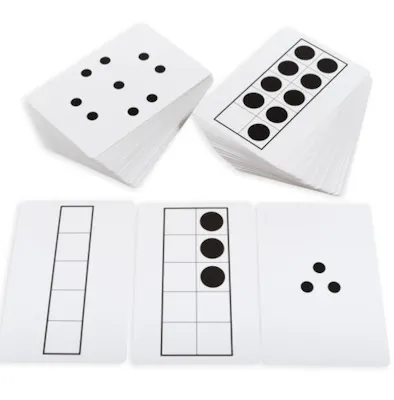 Wholesale Ten Frame & Dot Card Sets - 107 Pieces