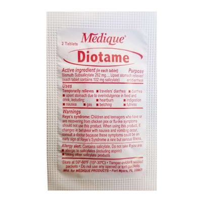 Wholesale Medique Diotame Chewable Packets, 2pk | DollarDays