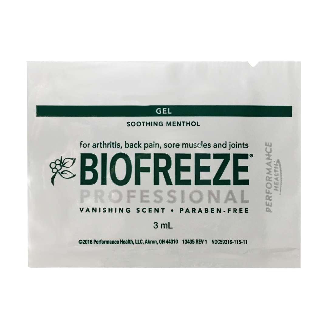 Bulk Biofreeze Pain Relief Gel Packets | DollarDays