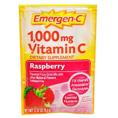Wholesale Raspberry Emergen-C® Dietary Supplement Packets