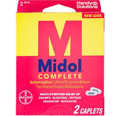 Midol Complete Caplets - 2 Pack | DollarDays