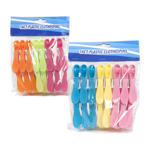 Wholesale Clothespins - Bulk Clothespins - Plastic Clothespins - DollarDays