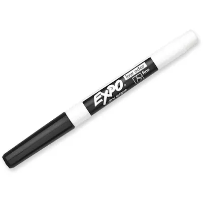 Bulk Expo Dry Erase Markers - 36 Pk, Fine, Black | Wholesale Markers