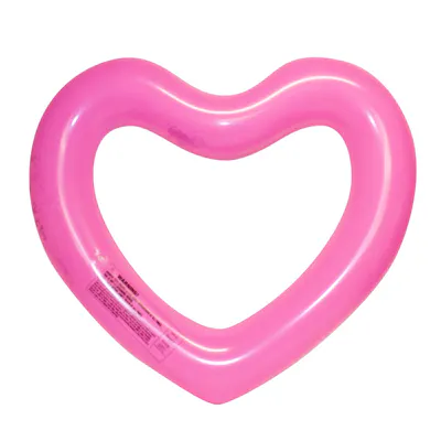 Wholesale Pink Glitter Heart Pool Floats