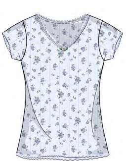 Girls Pointelle Tops