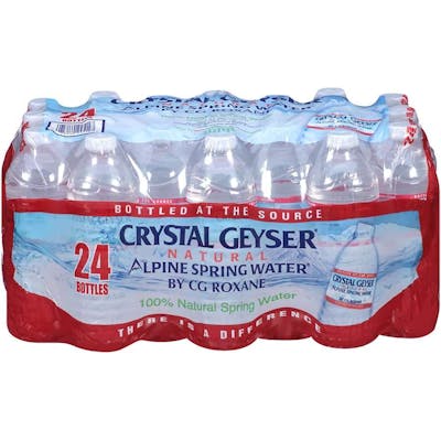 Bulk Crystal Geyser Spring Water, 24 Pack | Wholesale Bottled Water