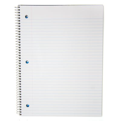 Wholesale College Ruled Notebooks - 5 Colors, 70 Sheets - DollarDays