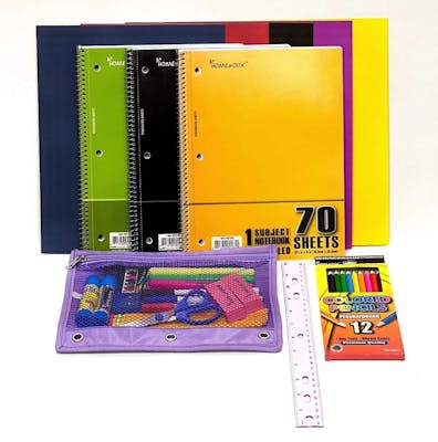 Bulk Middle School Kits, 31 Piece, Wholesale Back-to-School Supplies